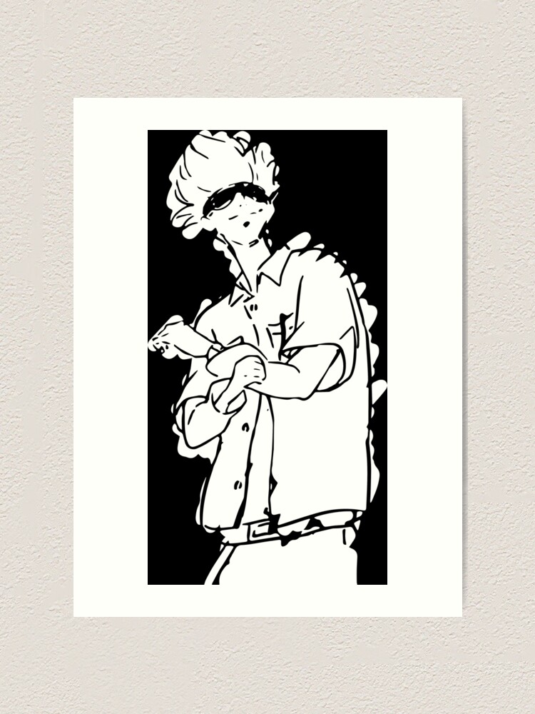 "Satoru Gojo - Jujutsu Kaisen - Outro Design" Art Print for Sale by ...