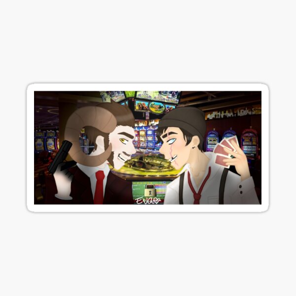 "Schlatt and Quackity " Sticker for Sale by SaltwareDesign | Redbubble