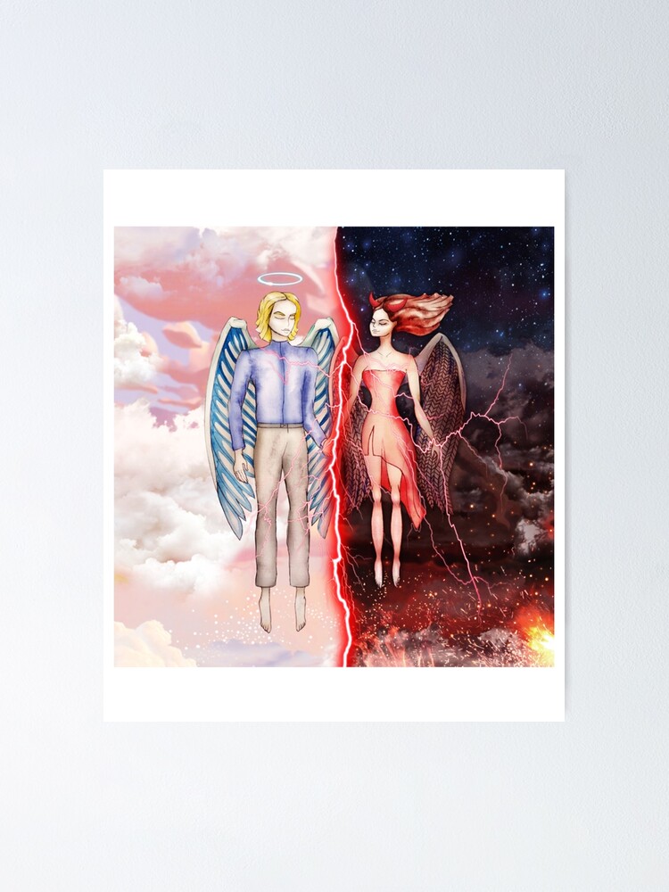 "Angels and demons Classic" Poster for Sale by MarchCarrieNews | Redbubble