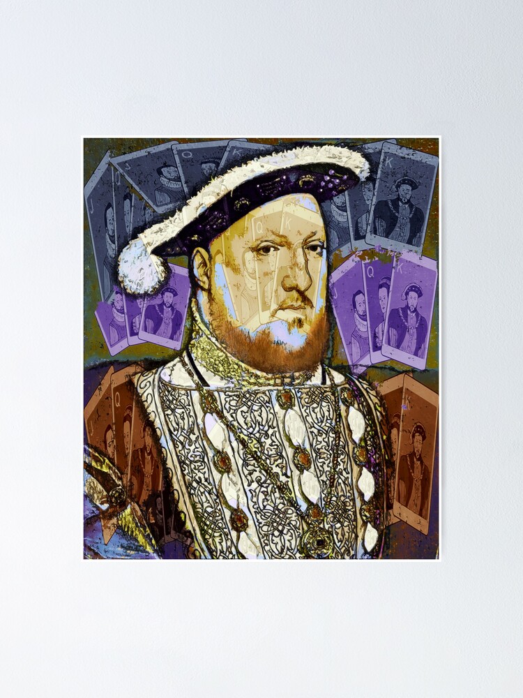 "United Kingdom - King Henry VIII photo mosaic collage" Poster for Sale ...