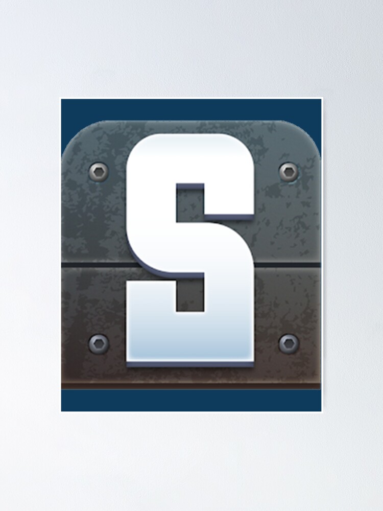 "Satisfactory logo " Poster by Dominic-Shop | Redbubble