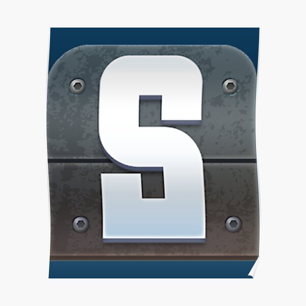 "Satisfactory logo " Poster by Dominic-Shop | Redbubble