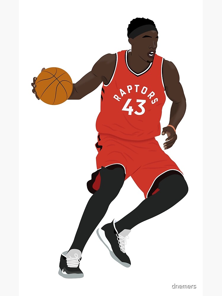 "Pascal Siakam Toronto Raptors Sticker" Poster for Sale by dnemers ...