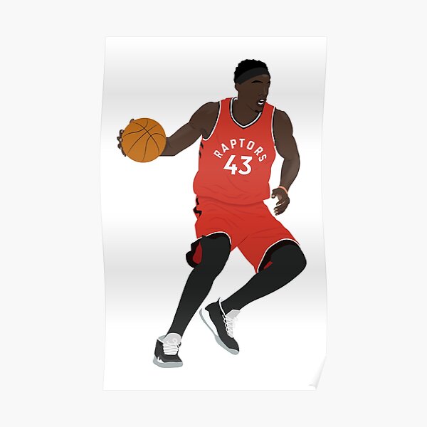 "Pascal Siakam Toronto Raptors Sticker" Poster for Sale by dnemers ...