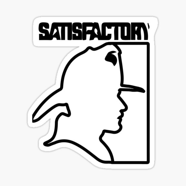 "Satisfactory Build " Sticker for Sale by Dominic-Shop | Redbubble