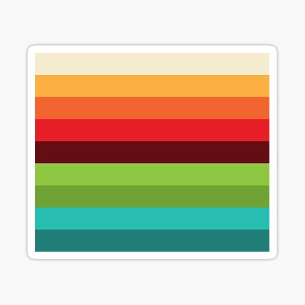 "Flower Boy Color Palette" Sticker for Sale by artforrart | Redbubble