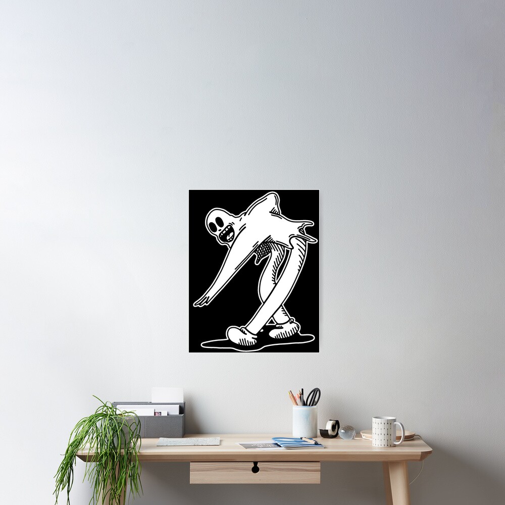 "GHOSTEMANE" Poster by Samsar | Redbubble