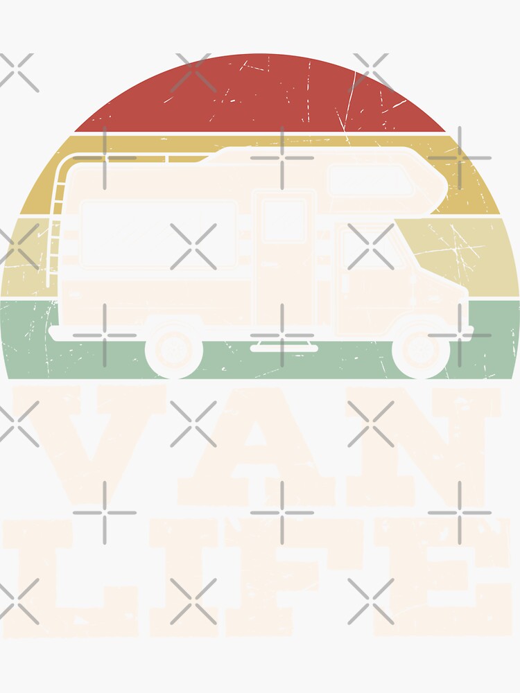 "Van Life Outdoor| Camping | VSCO Aesthetic" Sticker by ISayHeaven ...