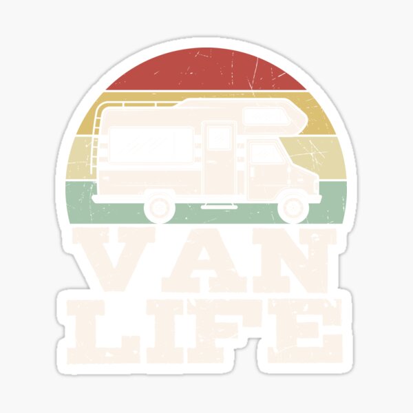 "Van Life Outdoor| Camping | VSCO Aesthetic" Sticker by ISayHeaven ...
