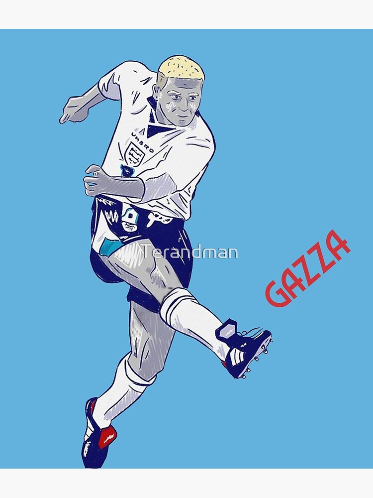 " English hooligan GAZZA" Poster for Sale by Terandman | Redbubble