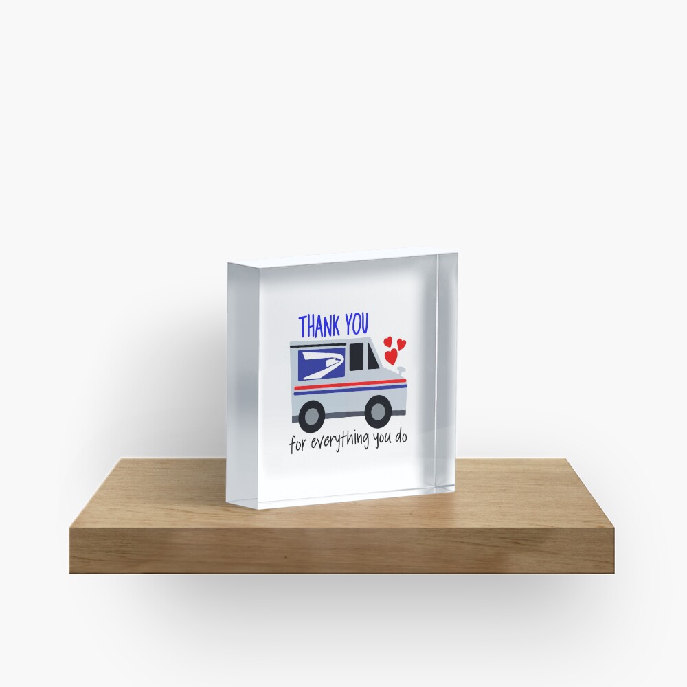 "Thank You Mailman" Sticker for Sale by Chj11 | Redbubble