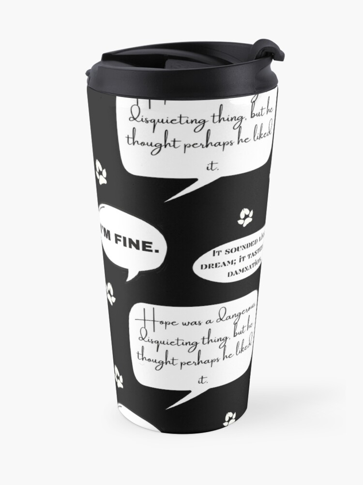 "AFTG Quotes" Travel Coffee Mug for Sale by aliceofspades | Redbubble
