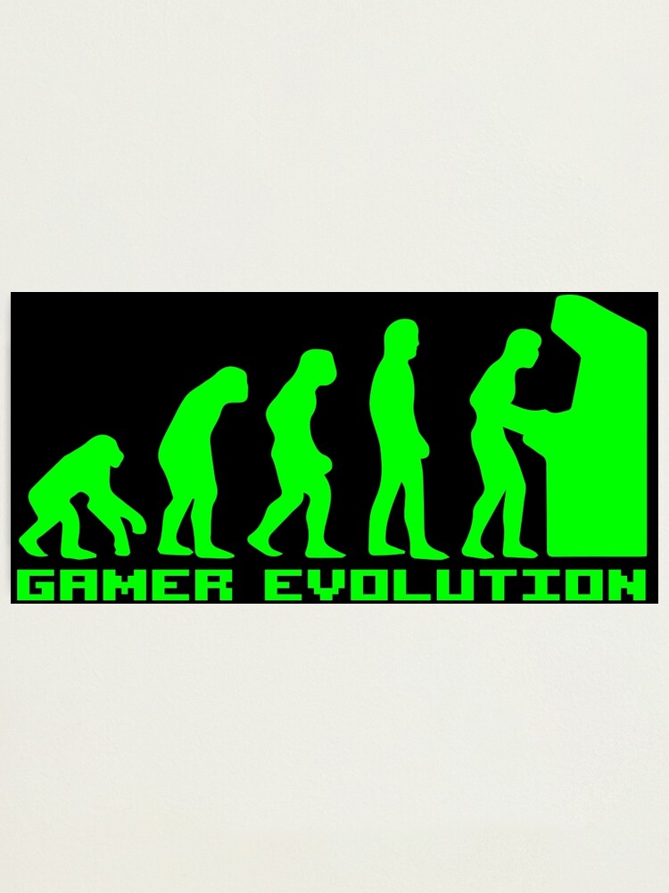 Lámina fotográfica « diseño divertido y original de "GAMER EVOLUTION ...