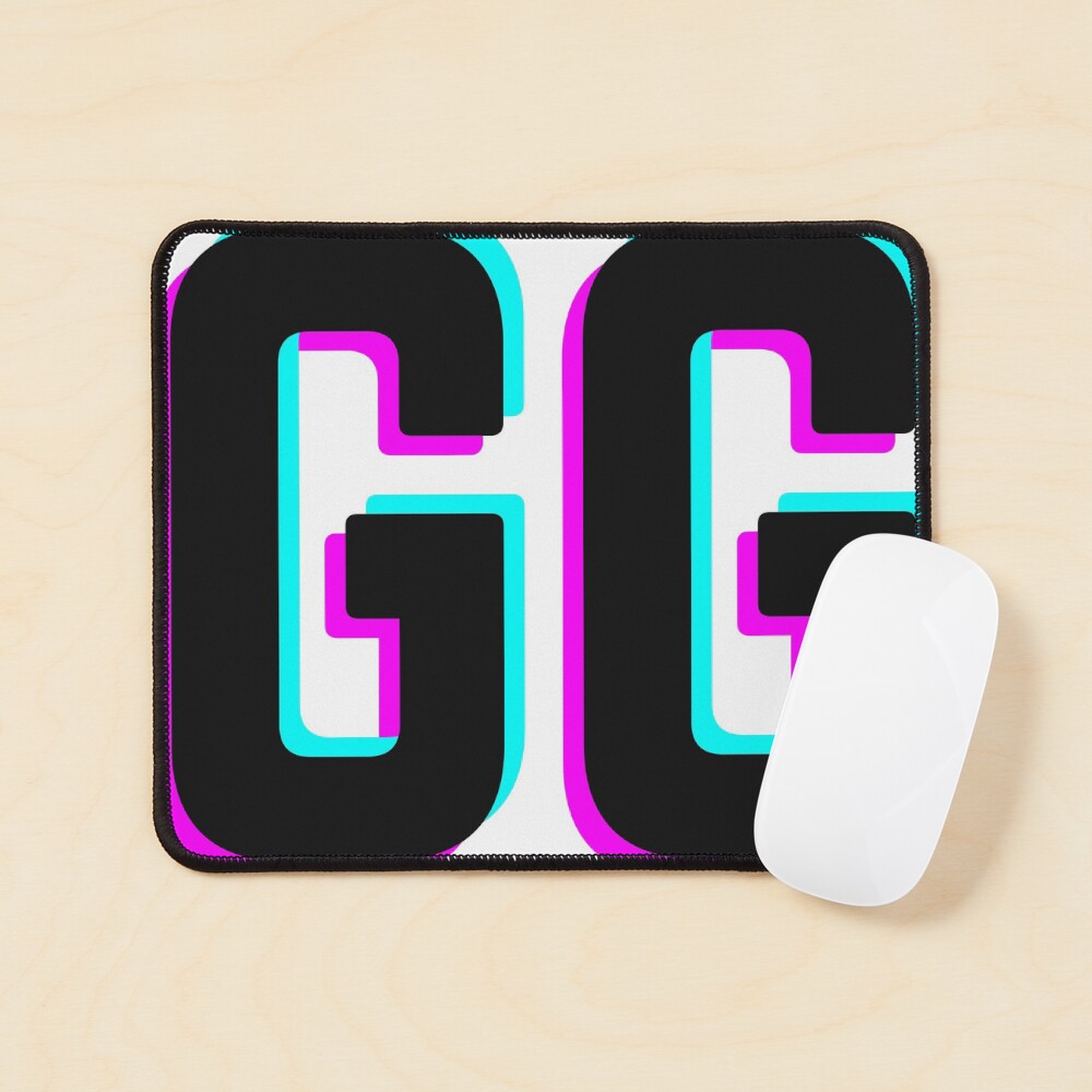 "GG" Sticker for Sale by JustOtherStuff | Redbubble