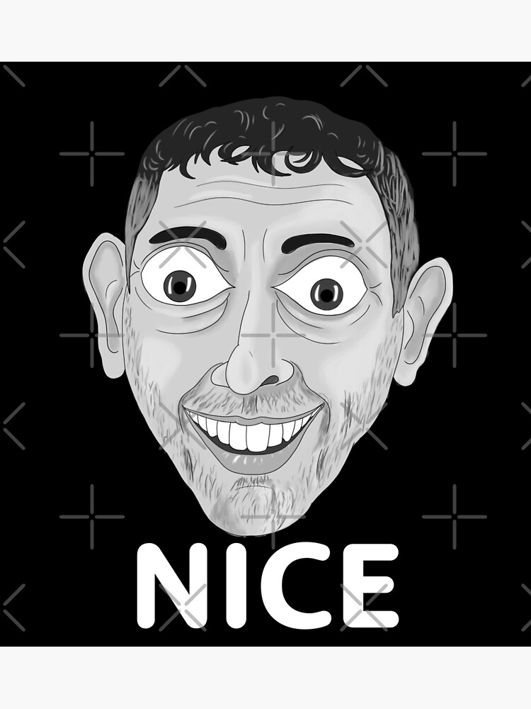 Impression photo « Funny Nice Meme Art numérique noir et blanc », par ...