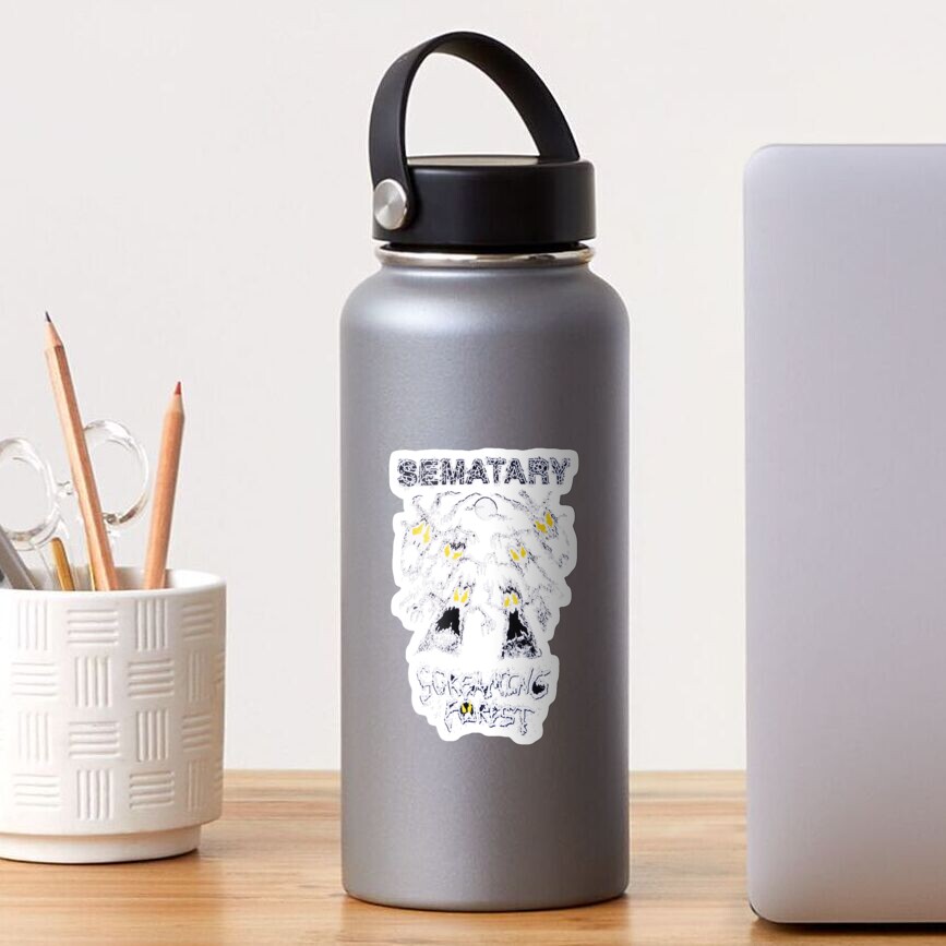 "Sematary Screaming Forest Merch" Sticker by siujyu | Redbubble