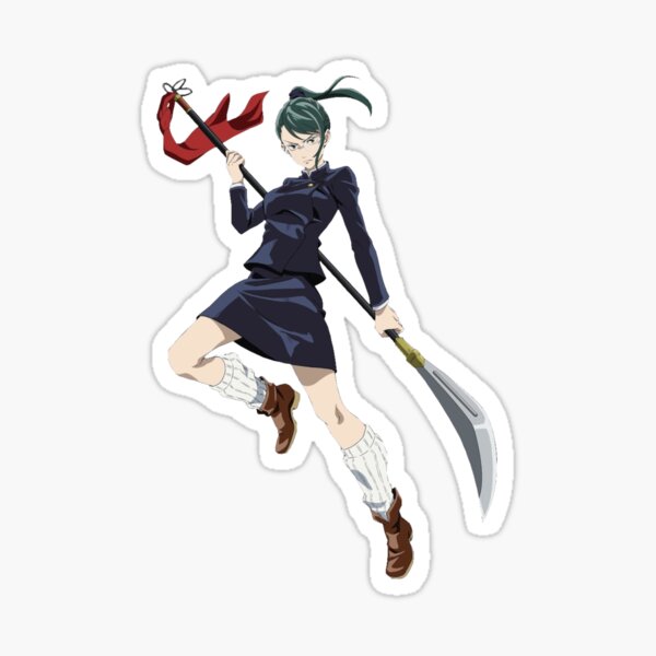 " Maki Zenin Past - Jujutsu Kaisen 0 Movie" Sticker for Sale by Jen0v ...
