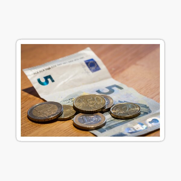 "Euros" Sticker by ansaharju | Redbubble