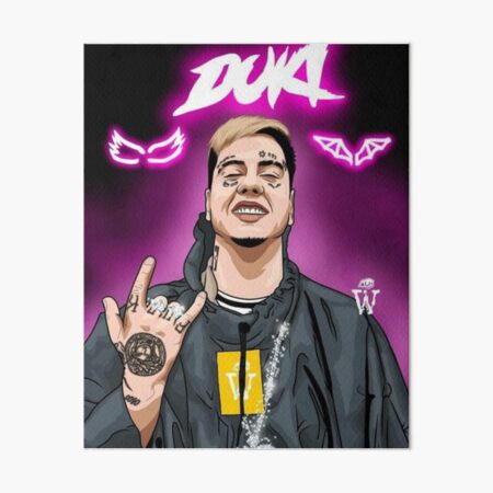 "Duki" Art Board Print by Vuelpsart | Redbubble
