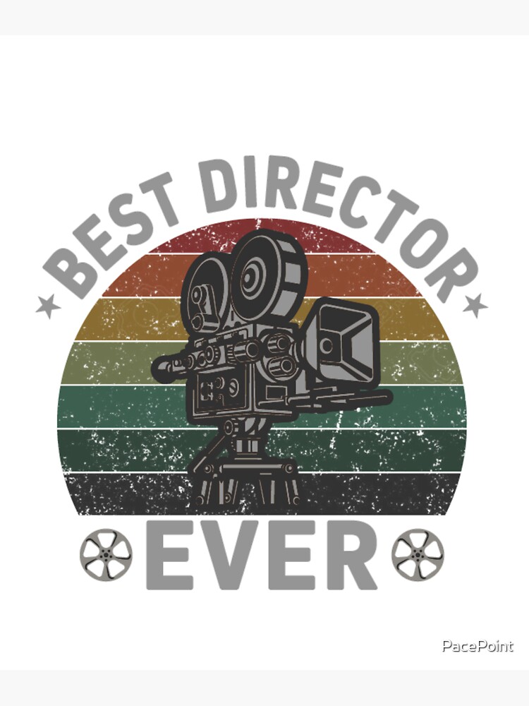 "Best director ever" Sticker for Sale by PacePoint | Redbubble