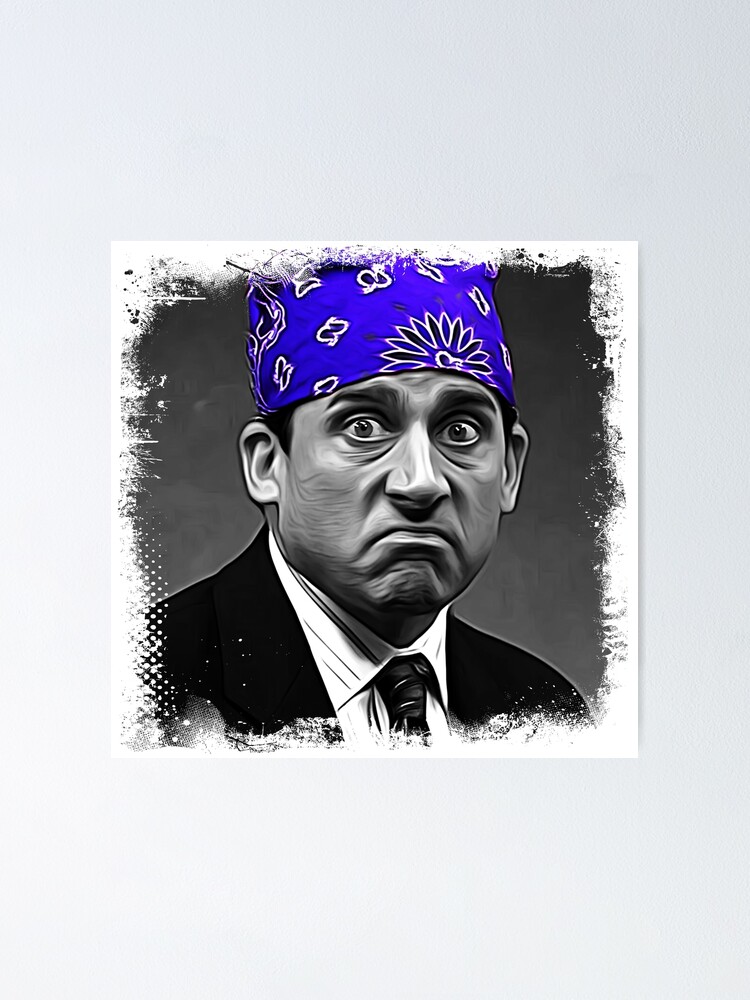 "Prison Mike - The Office" Poster for Sale by reactionstudios | Redbubble
