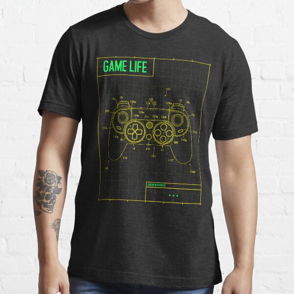 "Game life for epic gamers, Loading in progress" T-shirt for Sale by ...