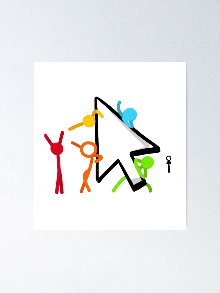 "alan becker" Poster by lara-kli | Redbubble