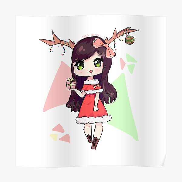 "Christmas Jen" Poster by Mika-Miyuki | Redbubble