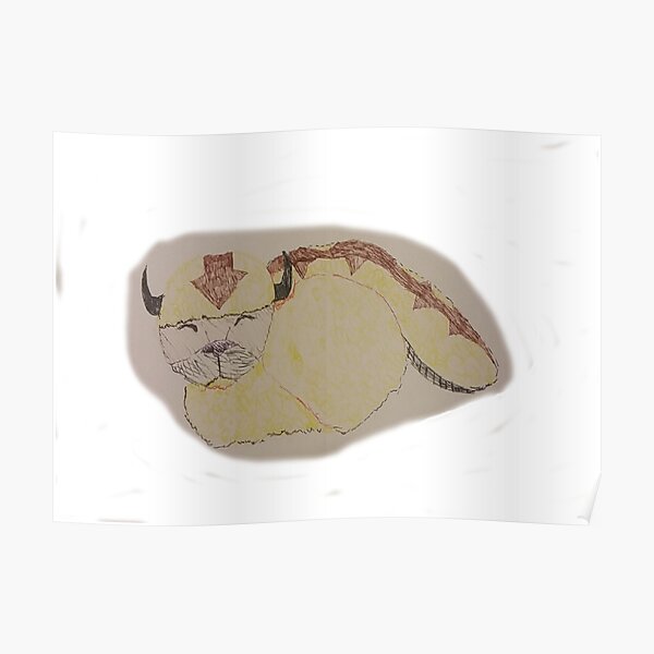 "Loafing Appa from A:TLA" Poster for Sale by DelphineIgnia | Redbubble