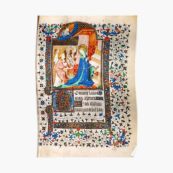 "Illuminated Manuscript" Poster for Sale by Trieste02 | Redbubble
