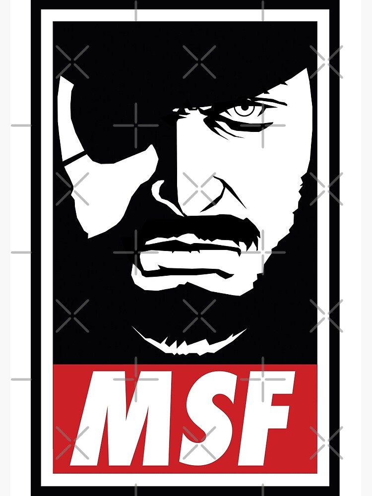 "MSF" Poster for Sale by TwistedBeard | Redbubble