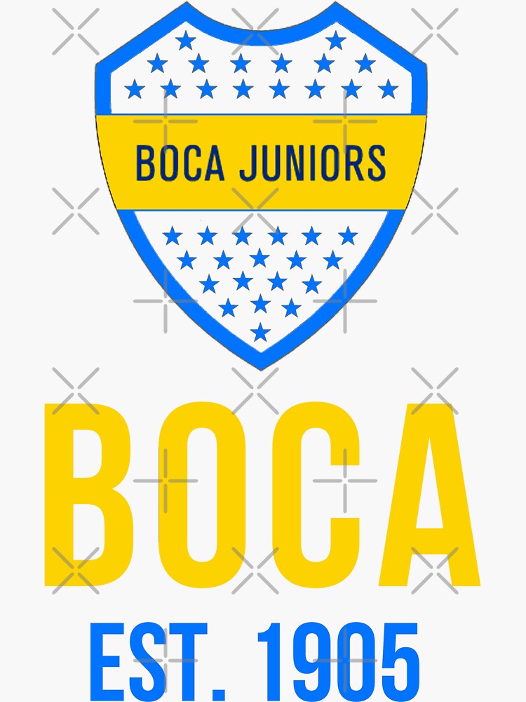 "Boca Juniors alt 2" Sticker for Sale by VRedBaller | Redbubble