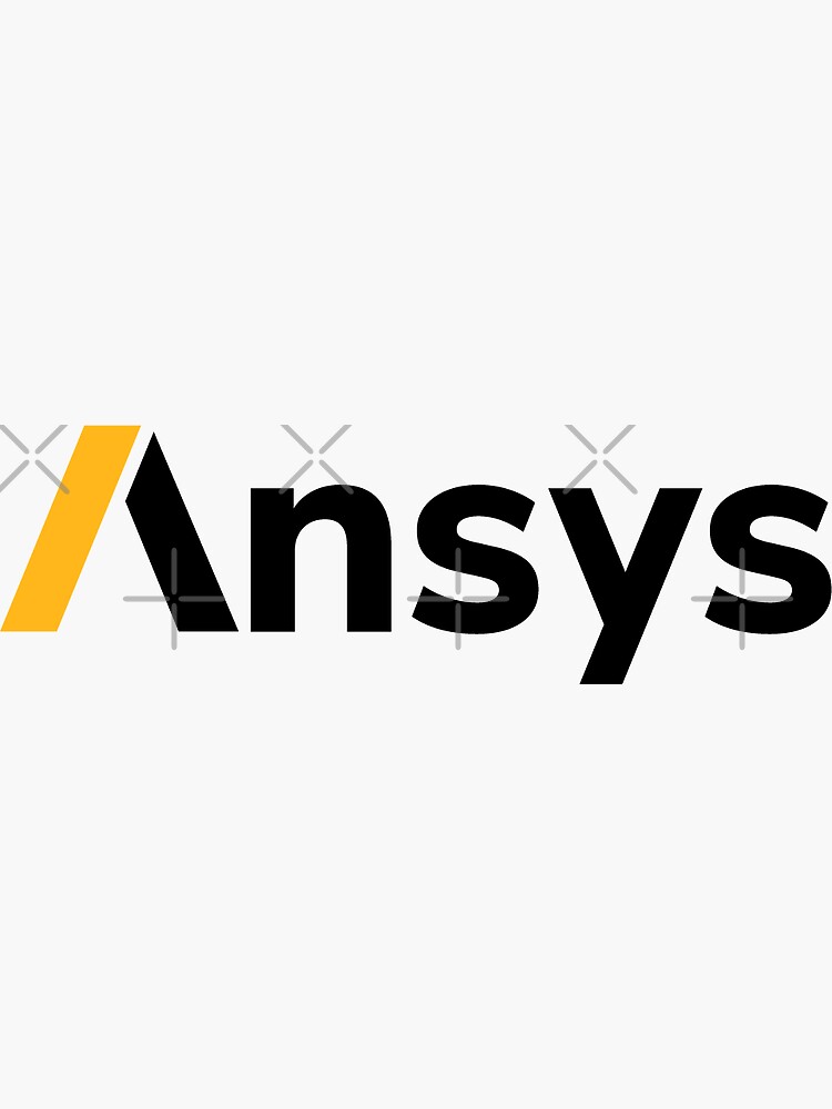 "ANSYS logo" Sticker for Sale by Banana--Split | Redbubble