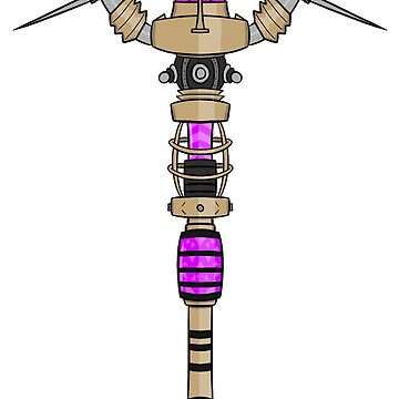 "Lightning Staff" Sticker for Sale by DingoDingo | Redbubble