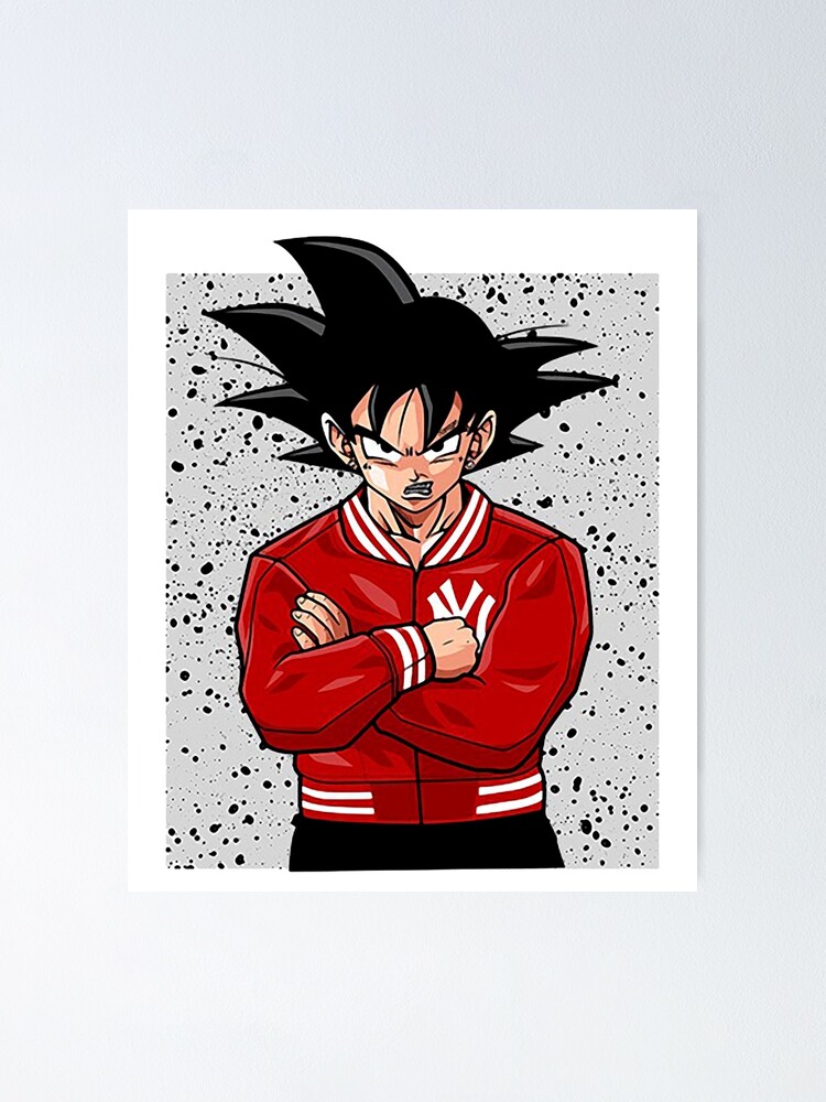 "Cool Goku Swag Dragon Ball Z" Poster for Sale by Anthony993 | Redbubble