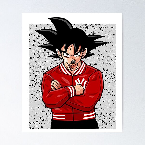 "Cool Goku Swag Dragon Ball Z" Poster for Sale by Anthony993 | Redbubble