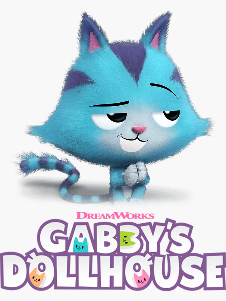 "Gabby Dollhouse kids Catrat 2022" Sticker for Sale by carpio-708 ...