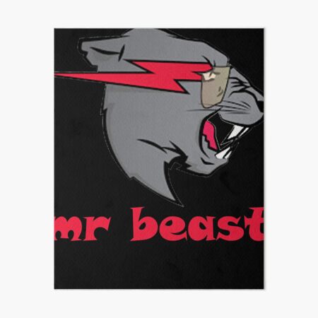 "mr beast mrbeast6000 Sticker" Art Board Print by Mcleodandrew | Redbubble