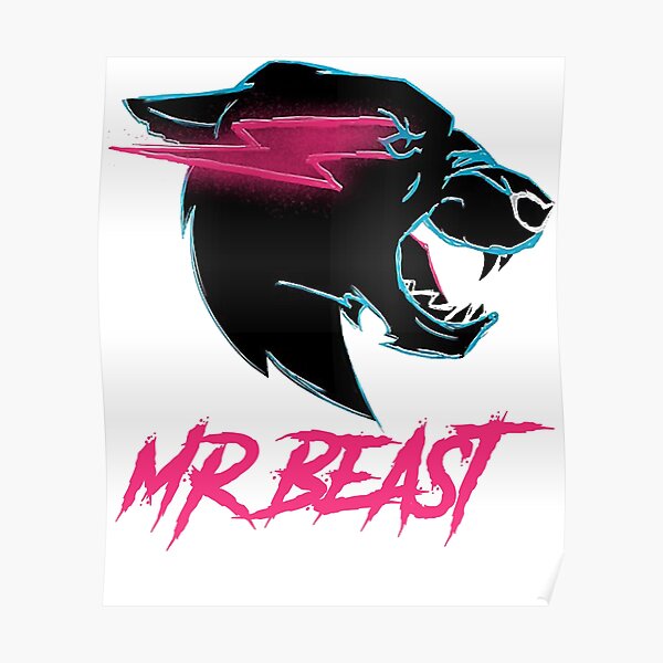 "mr beast mrbeast6000 Sticker, Tshirt" Poster by Mcleodandrew | Redbubble