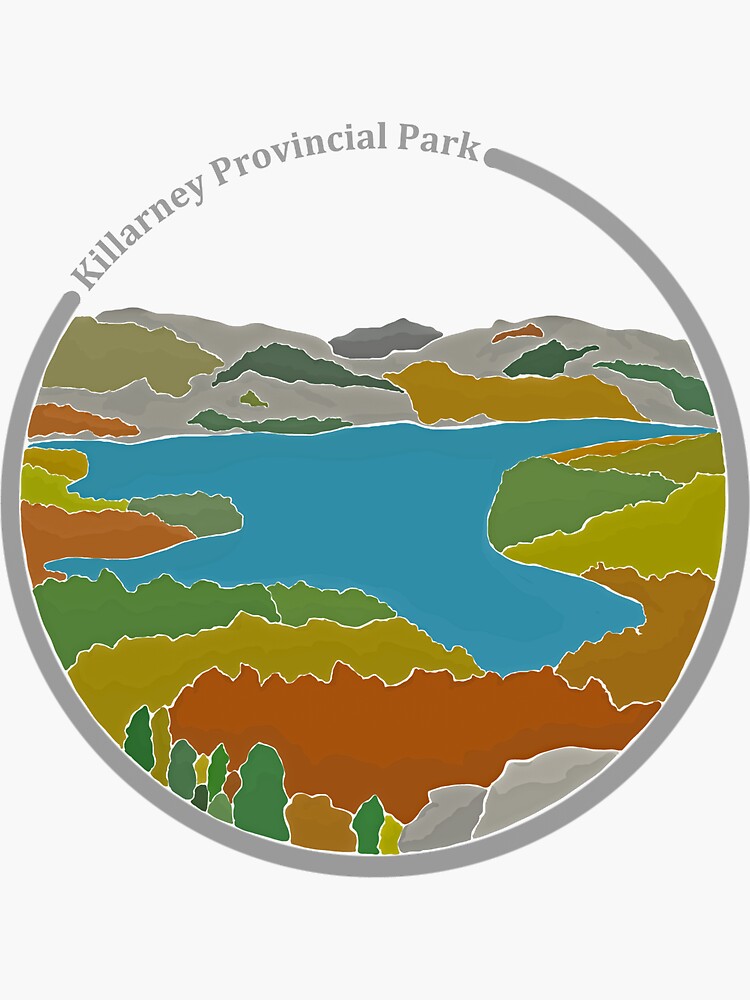 "Killarney Provincial Park" Sticker by JoshV19 | Redbubble
