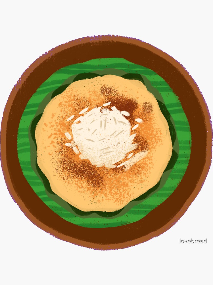 "Bibingka" Sticker for Sale by lovebread | Redbubble