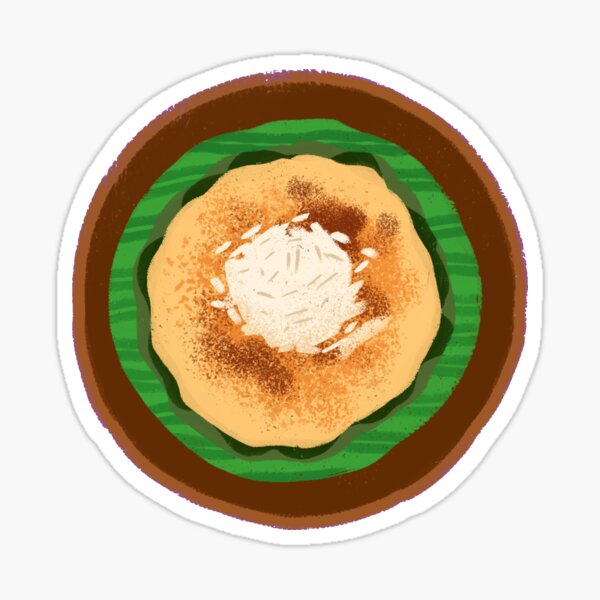 "Bibingka" Sticker for Sale by lovebread | Redbubble