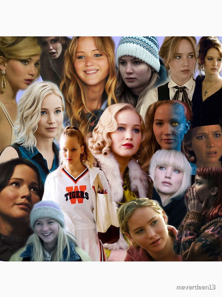 Jennifer Lawrence character collage Classic T-Shirt sold by Fatty ...