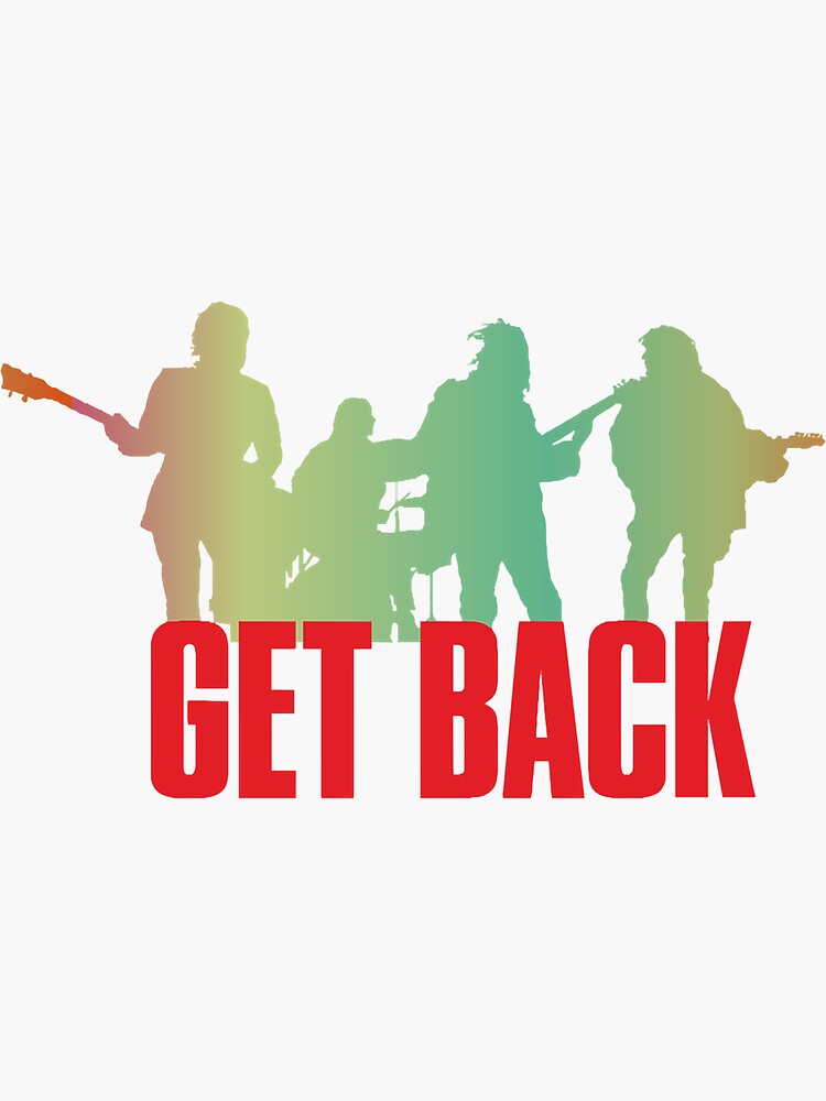 "Get Back - Series Logo - Colored Classic" Sticker for Sale by ...
