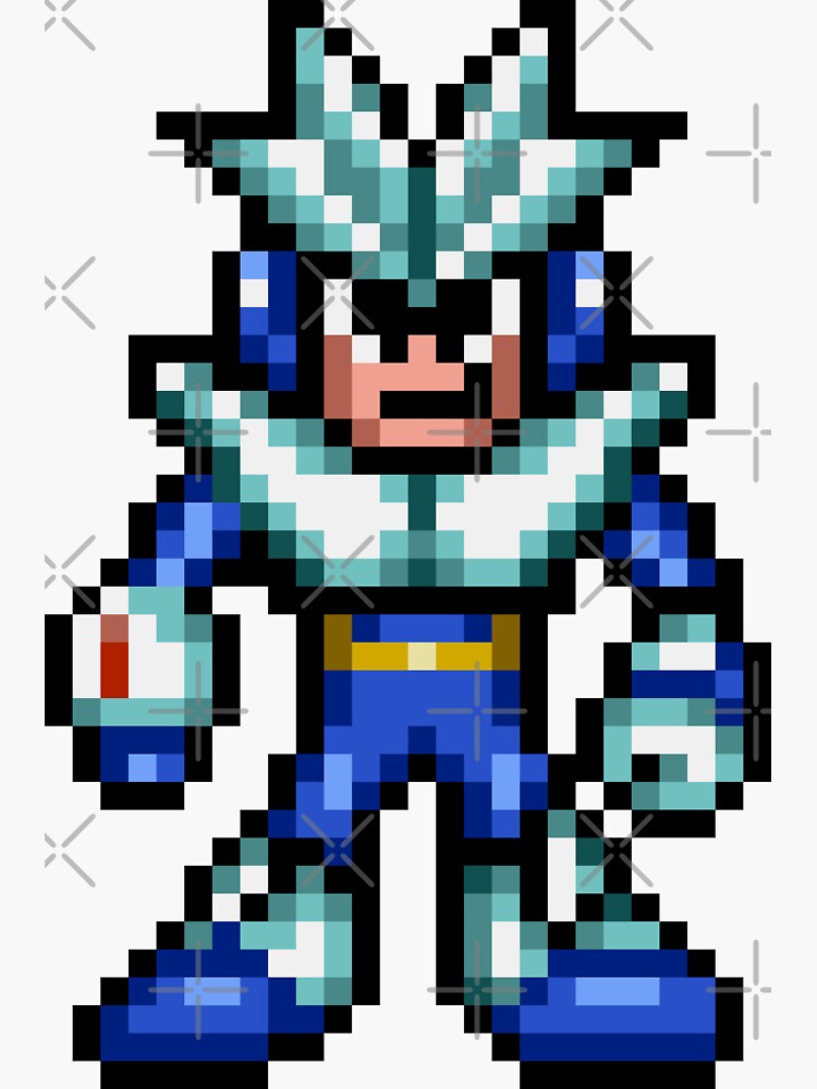 "Gemini Man" Sticker for Sale by SpriteGuy95 | Redbubble