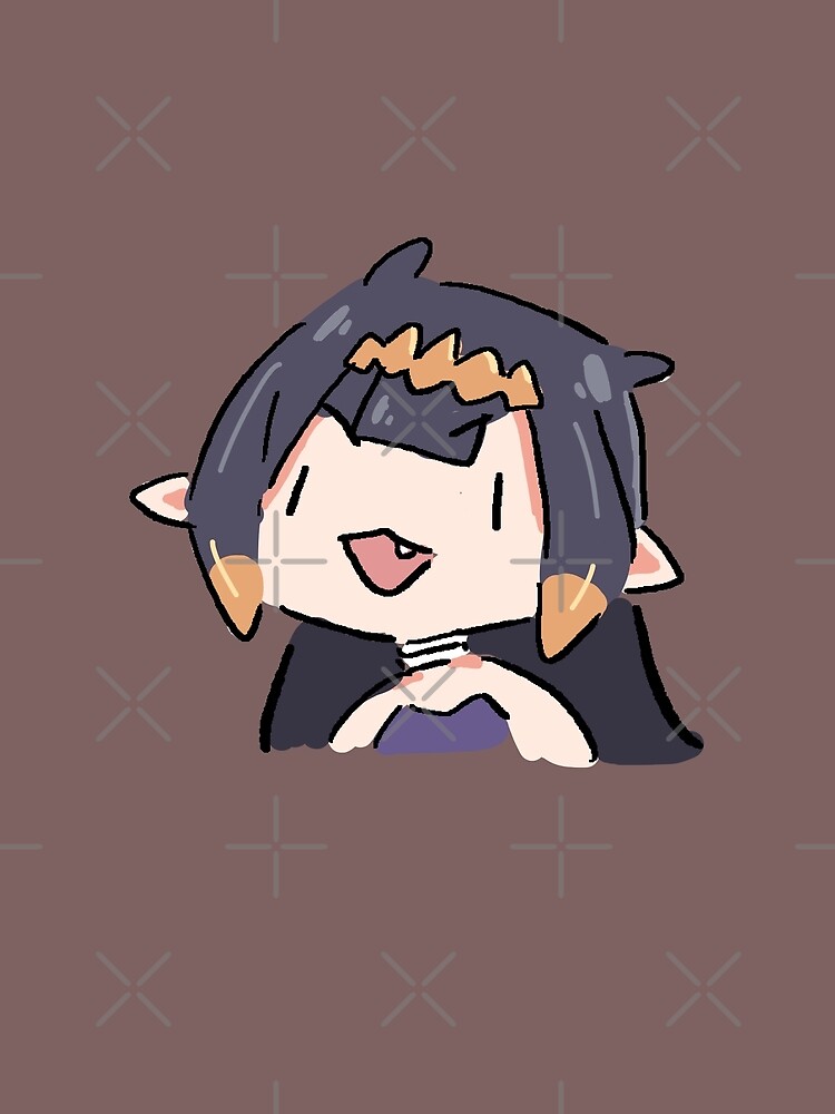 "Ninomae Ina'nis Drawing for life" Art Print for Sale by Ominomino ...