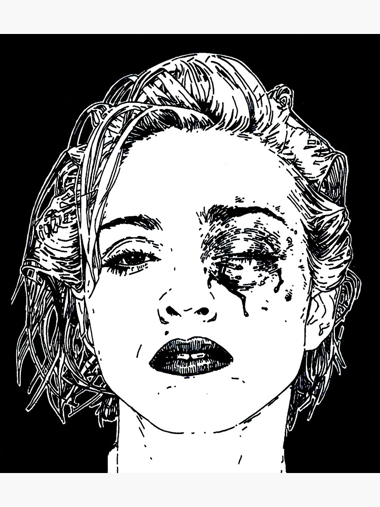 "Crystal Castles Face" Sticker for Sale by Caiocorreia | Redbubble