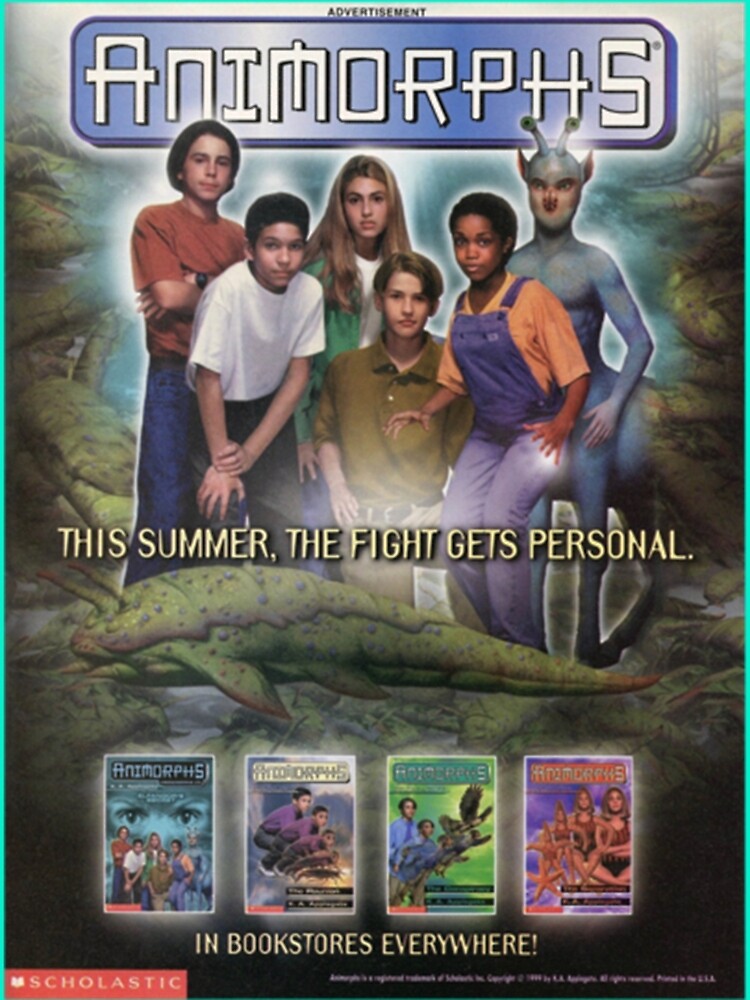 "Animorphs - The Fight Gets Personal Advertisement - Jake, Cassie ...