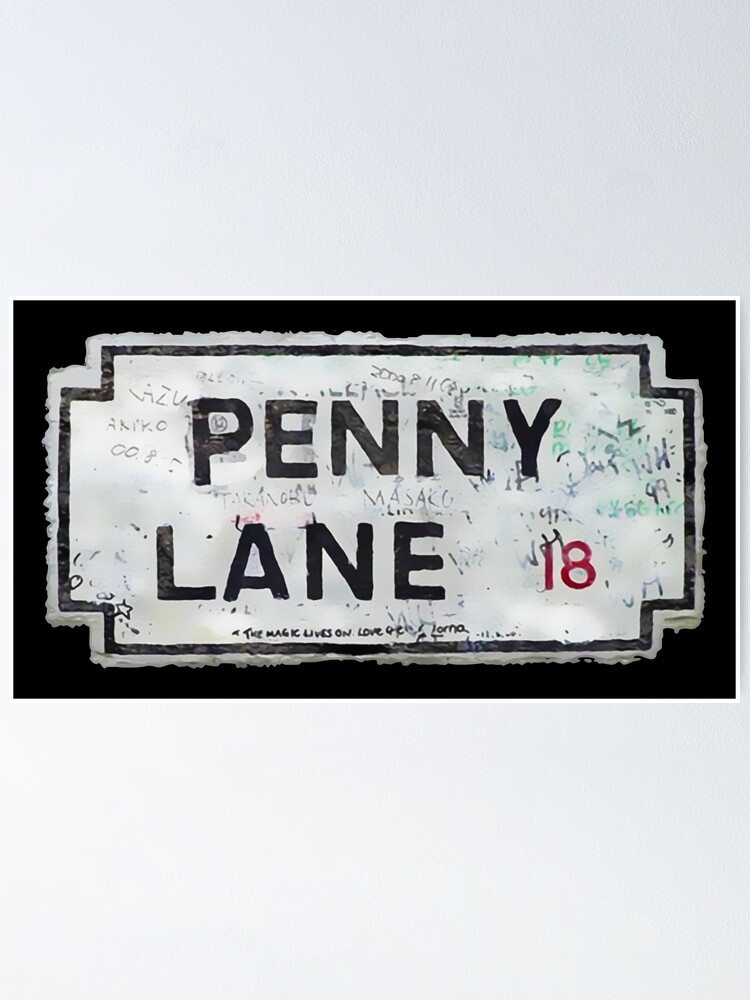 "Penny Lane" Poster for Sale by Himakijiray | Redbubble