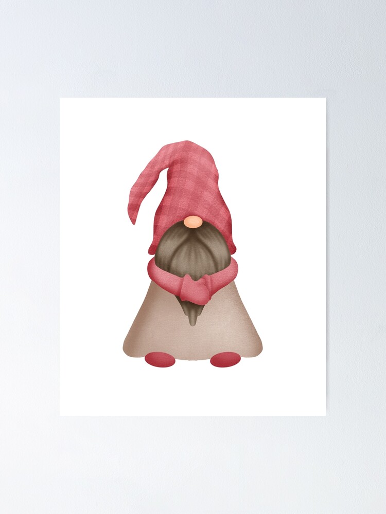 "Pink gonk" Poster for Sale by Abernethystudio | Redbubble